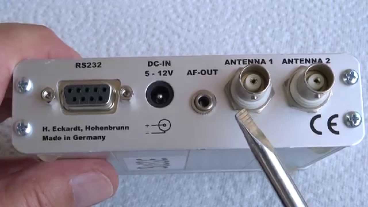 VHF receiver R2FX - Review - YouTube