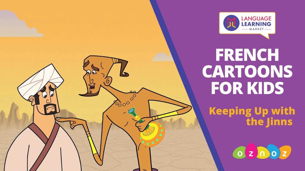 French Cartoons for Kids | Keeping Up with the Jinns | French for Kids ...