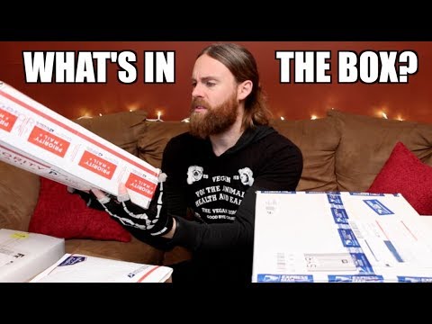 What's in the Box? Vegan Meats? Burritos? Shoes? - YouTube