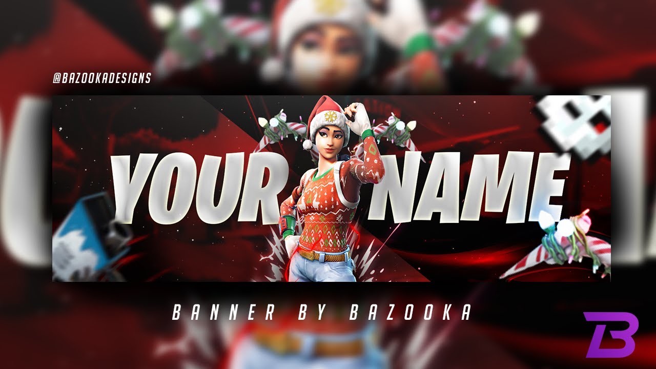 FORTNITE FREE HEADER TEMPLATE - YouTube