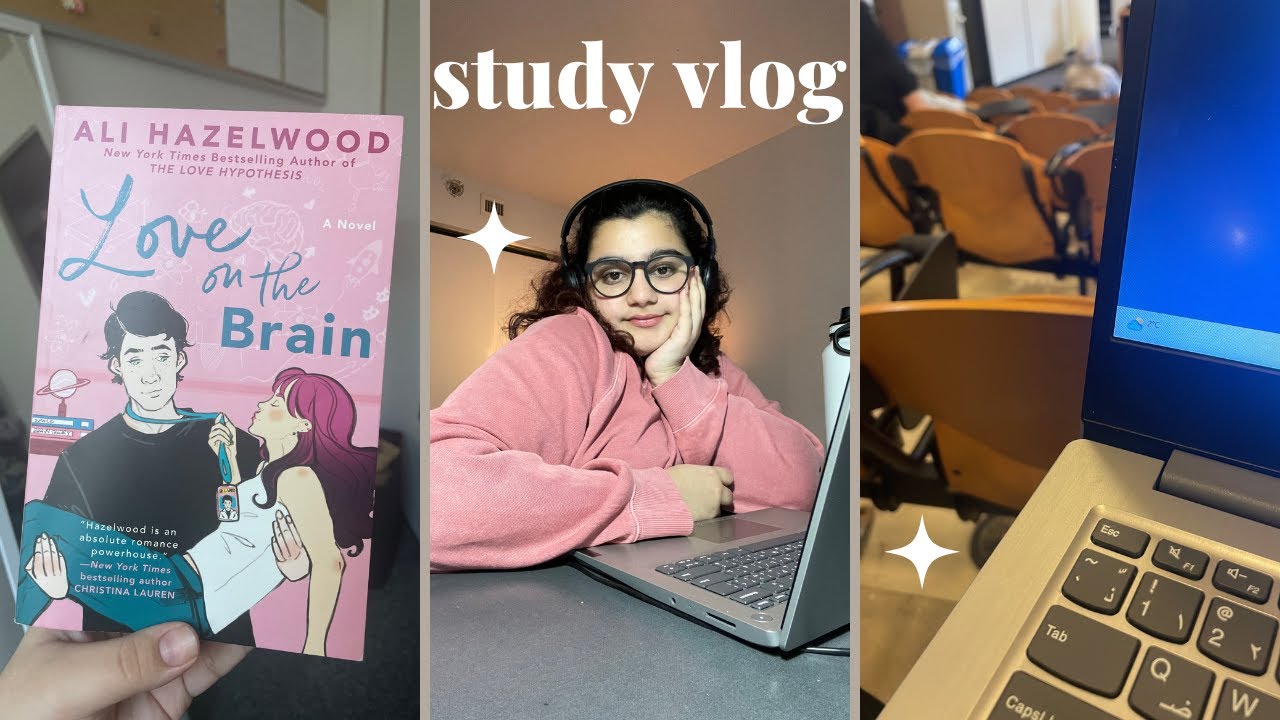 study vlog | pre-finals cramming sessions, productive days in my life ...