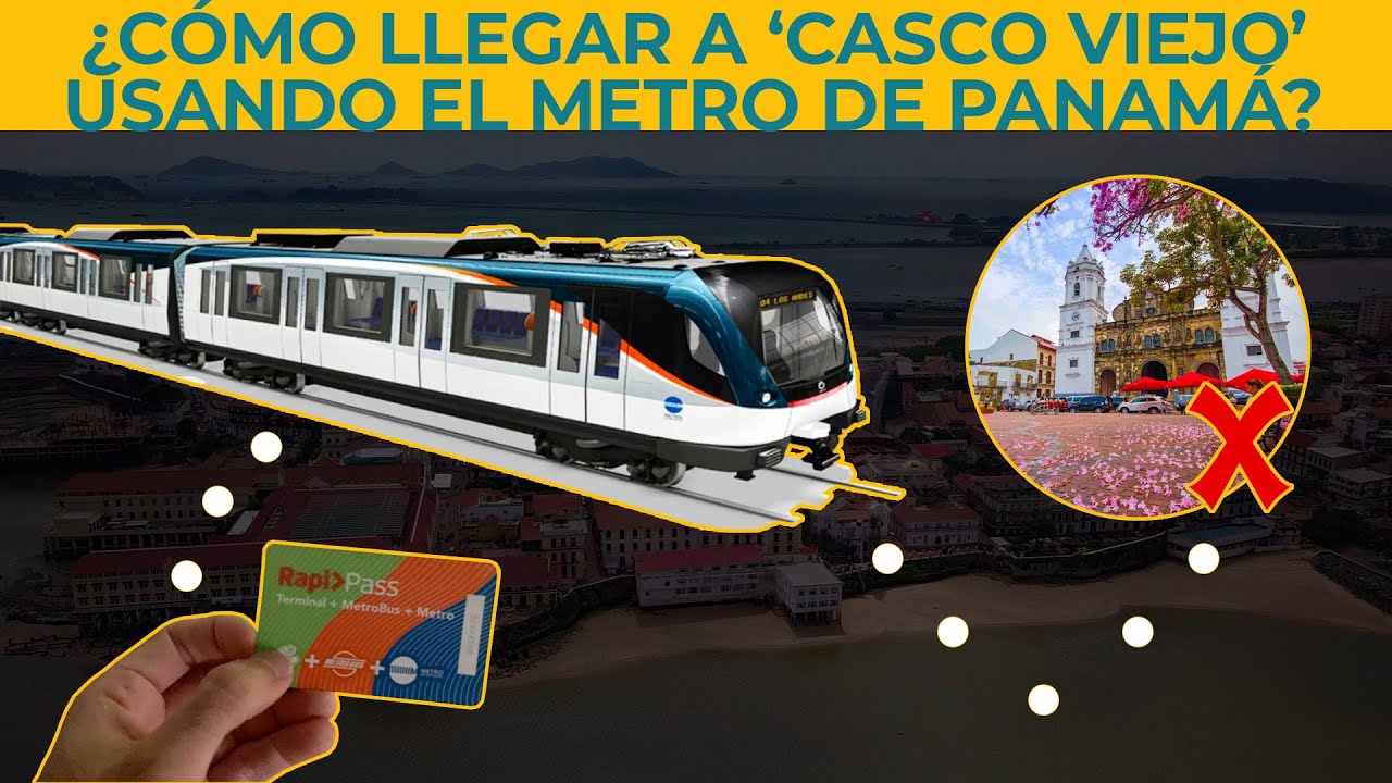 ¿Cómo llegar a 'Casco Viejo' de Panamá en Metro? ¿Cómo llegar a la ...