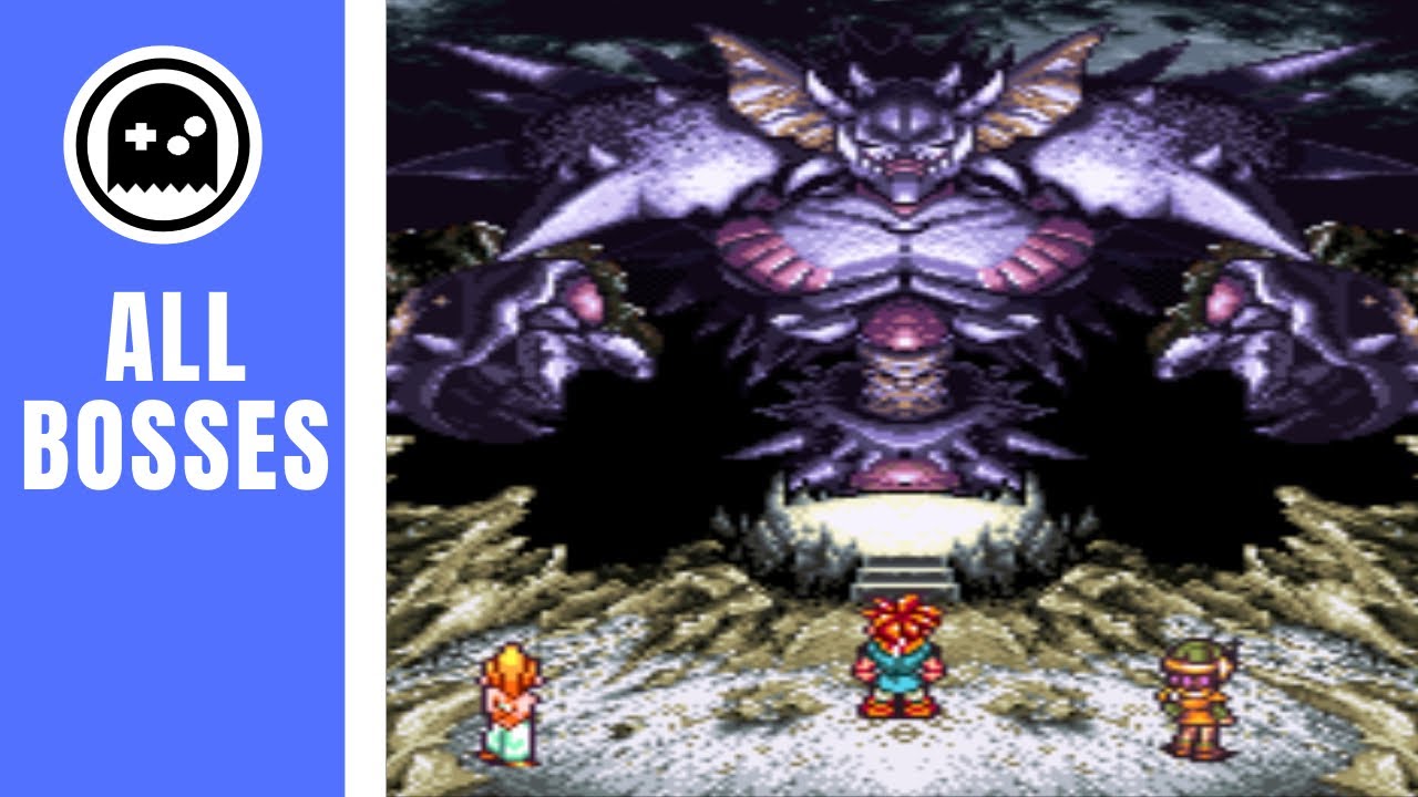 Chrono Trigger (SNES) - All Bosses - YouTube