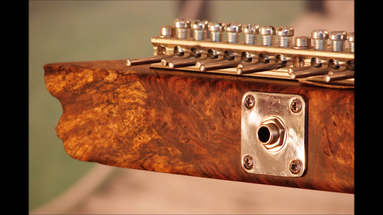 Stereo Electric Mbira (Kalimba) from Solid Caribbean Rose-Wood Live ...