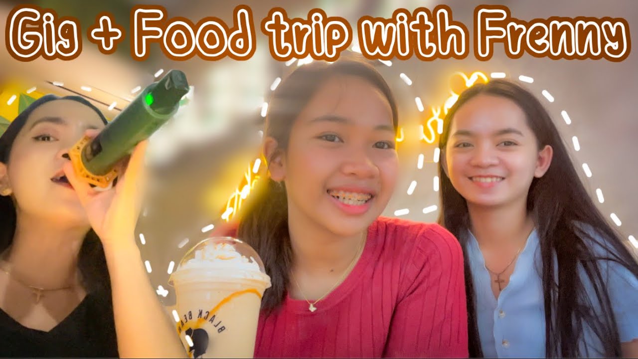 Gig + Food trip Vlog with Frenny 🍱 || Shane Navas || - YouTube