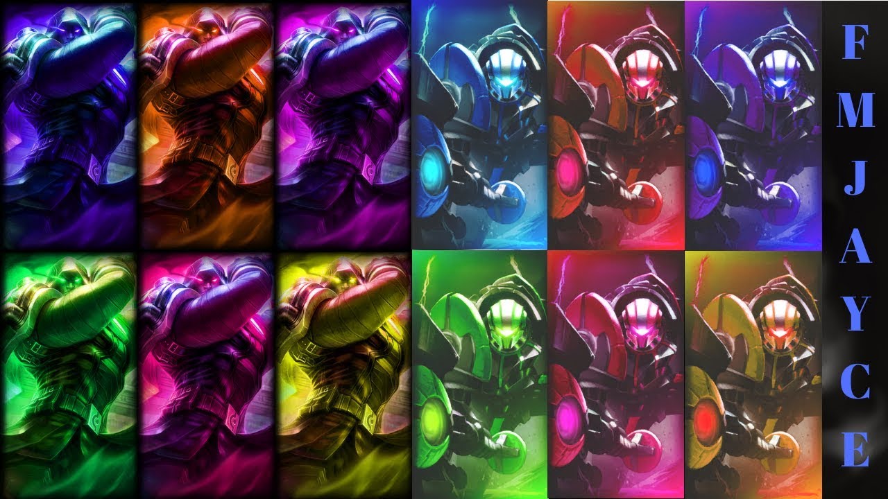 CUSTOM JAYCE CHROMAS! | 15+ COLORS!!! | FULL METAL / FORSAKEN ...