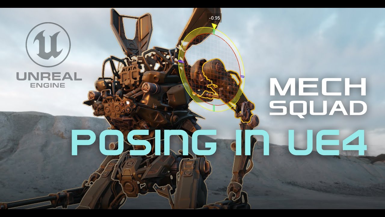 Mech Squad | Easy mech posing and parenting in Unreal Engine - YouTube