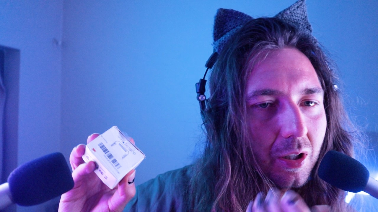 ASMR most tingly Sticky taping and clicky trigger words - YouTube