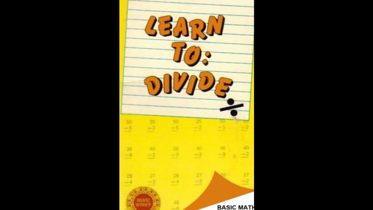 Learn to divide 1988 vhs (Atlas home video print) - YouTube