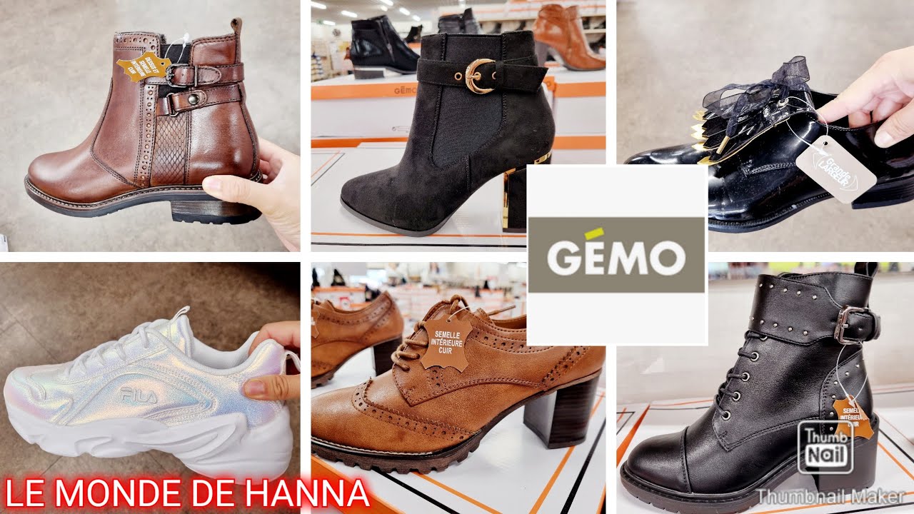 GÉMO 23-09 NOUVELLE COLLECTION CHAUSSURES - YouTube