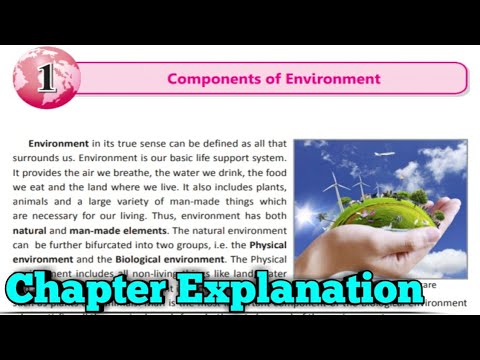 Dav Component of Environment Chapter Class 7th || Component of ...