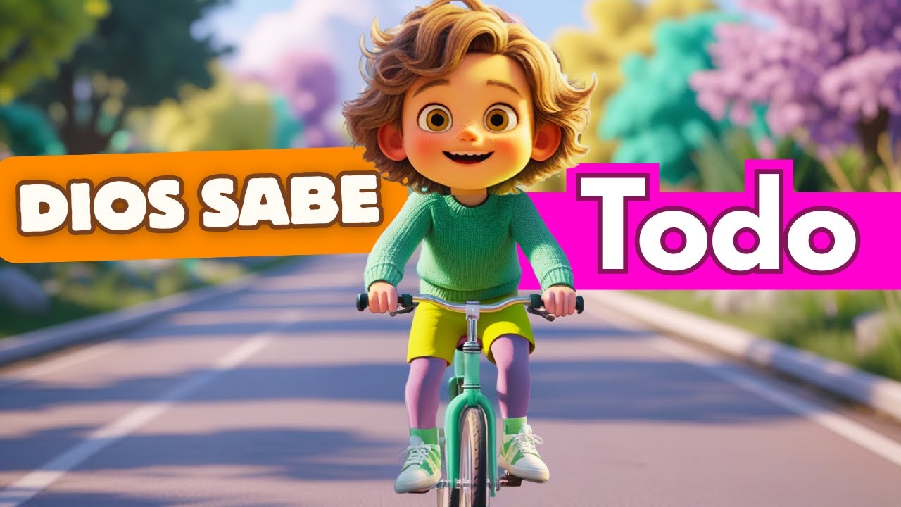 DIOS SABE TODO - canción ristiana pra niños - AMIGOS DE LA BIBLIA📓 ...