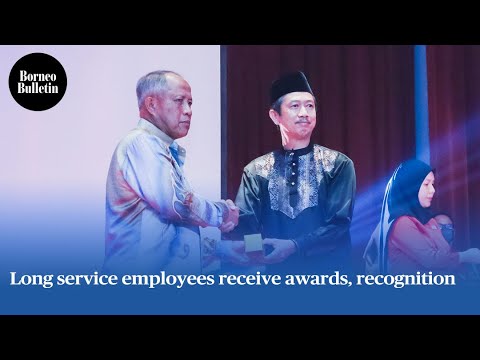 Long service employees receive awards, recognition - YouTube