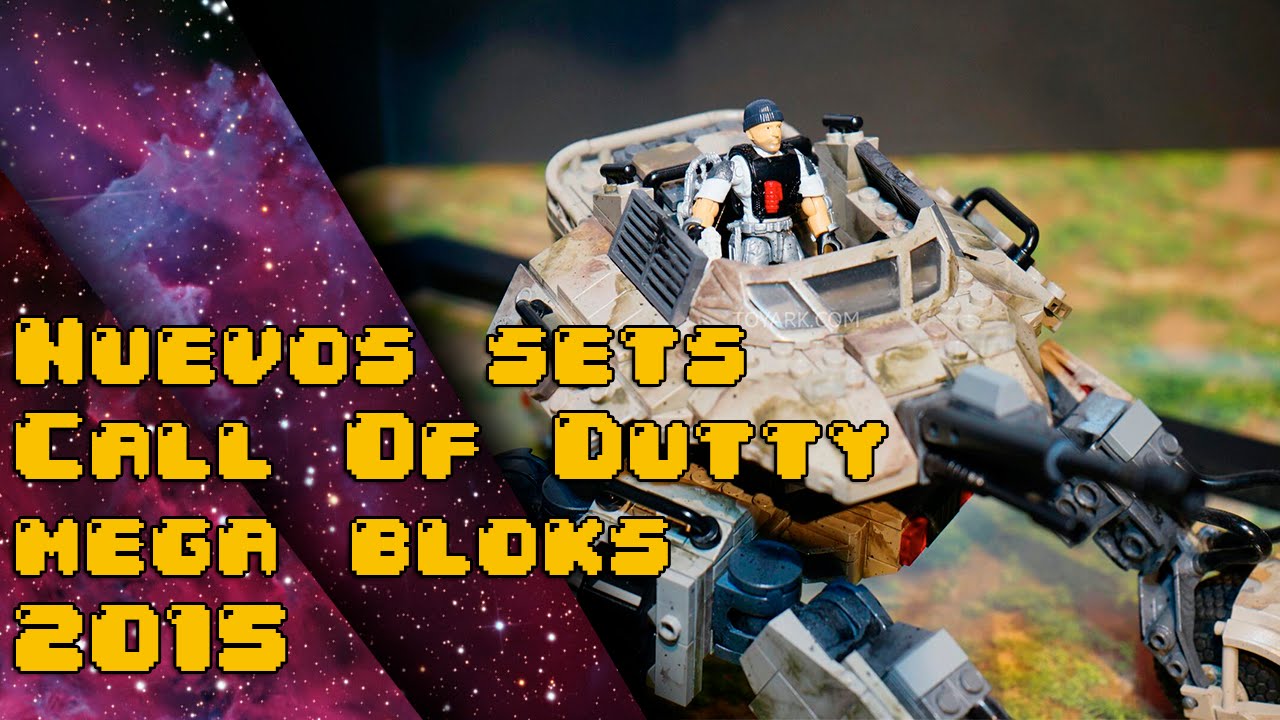New Sets / Nuevos Sets Call Of Duty Mega Bloks / Toy Fair 2015 - YouTube