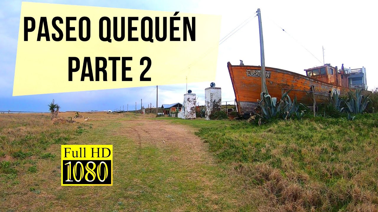 Quequen Playa Paseo Dominguero Parte 2 Virtual Tour 🚲 - YouTube