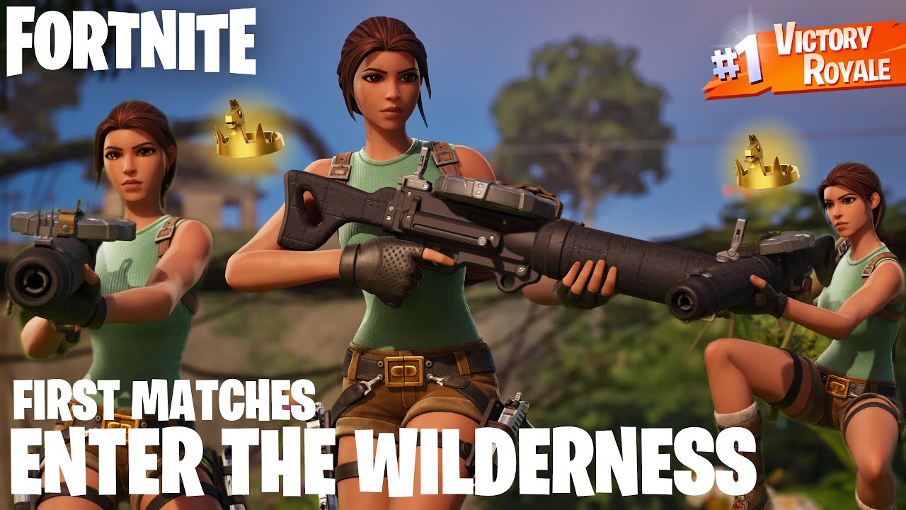 Enter the Wilderness (Solos) | First Matches | Fortnite - YouTube