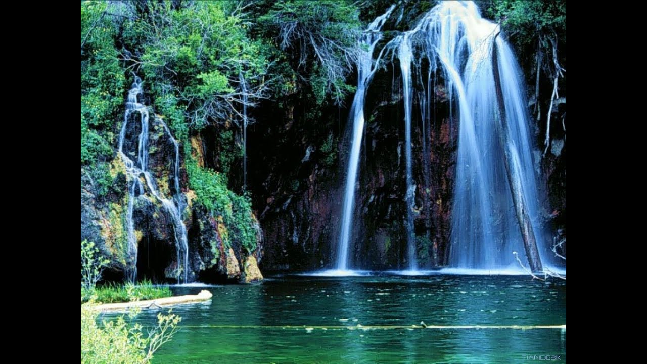 Serenity-A Peaceful Waterfall Cinematic - YouTube