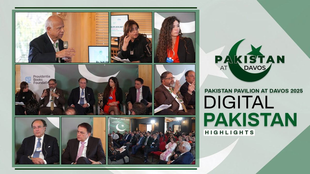 Digital Pakistan at Davos | PAKISTAN PAVILION 2025 | Highlights - YouTube