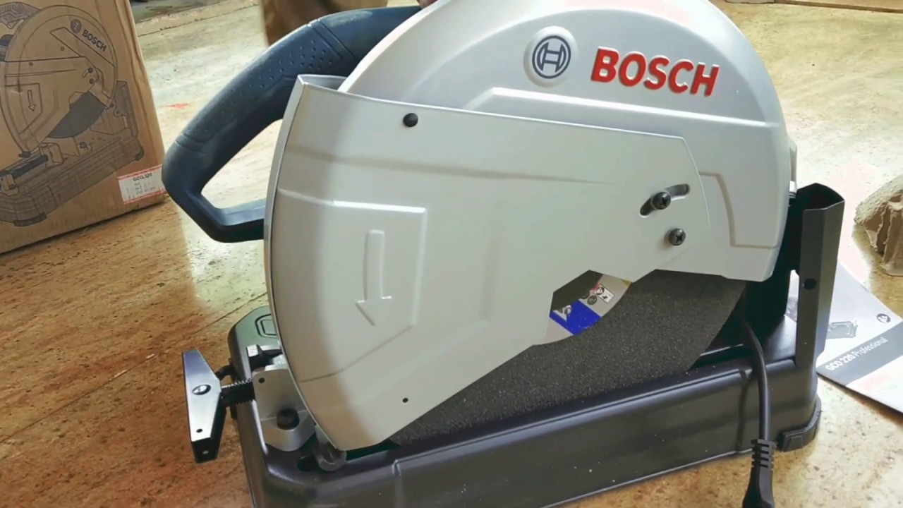Unboxing of "BOSCH 14 inch Professional cut-off saw machine" on Amazon ...