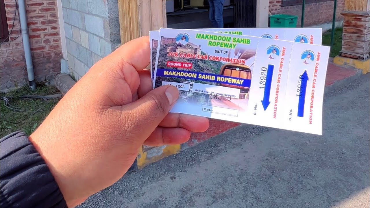 Makhdoom Sahib Ropeway 😍| Srinagar City Ka Pehla Gandola - YouTube