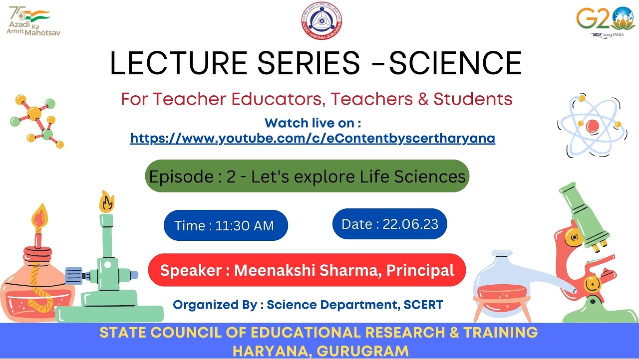 Science lecture Series for Teacher Educators and Students - YouTube