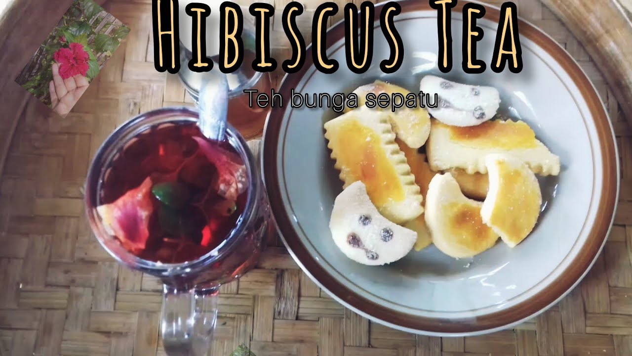 (Hibiscus tea ) TEH BUNGA SEPATU| kehidupan di desa| herbal flowers tea ...