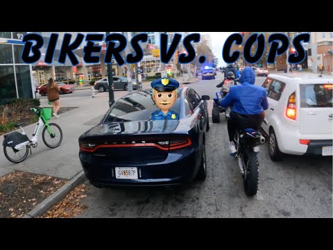 BIKERS VS. COPS POV (NO PANIC) | ATL BIKE LIFE | SAY YB | - YouTube
