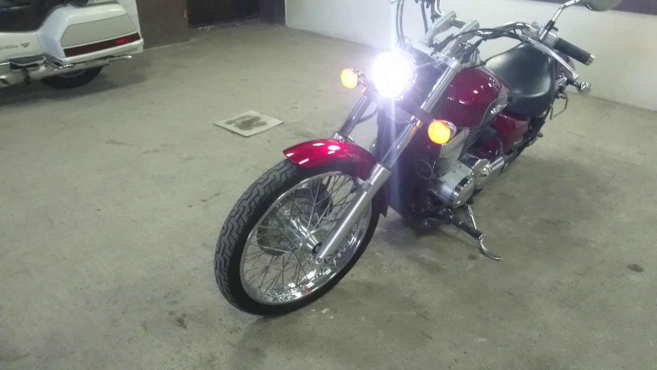 HONDA SHADOW 400 CUSTOM 2009г. арт.0408 - YouTube