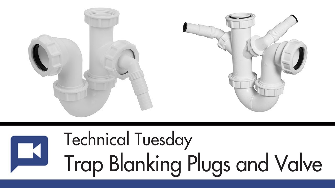 Trap Blanking Plug and Valves - YouTube