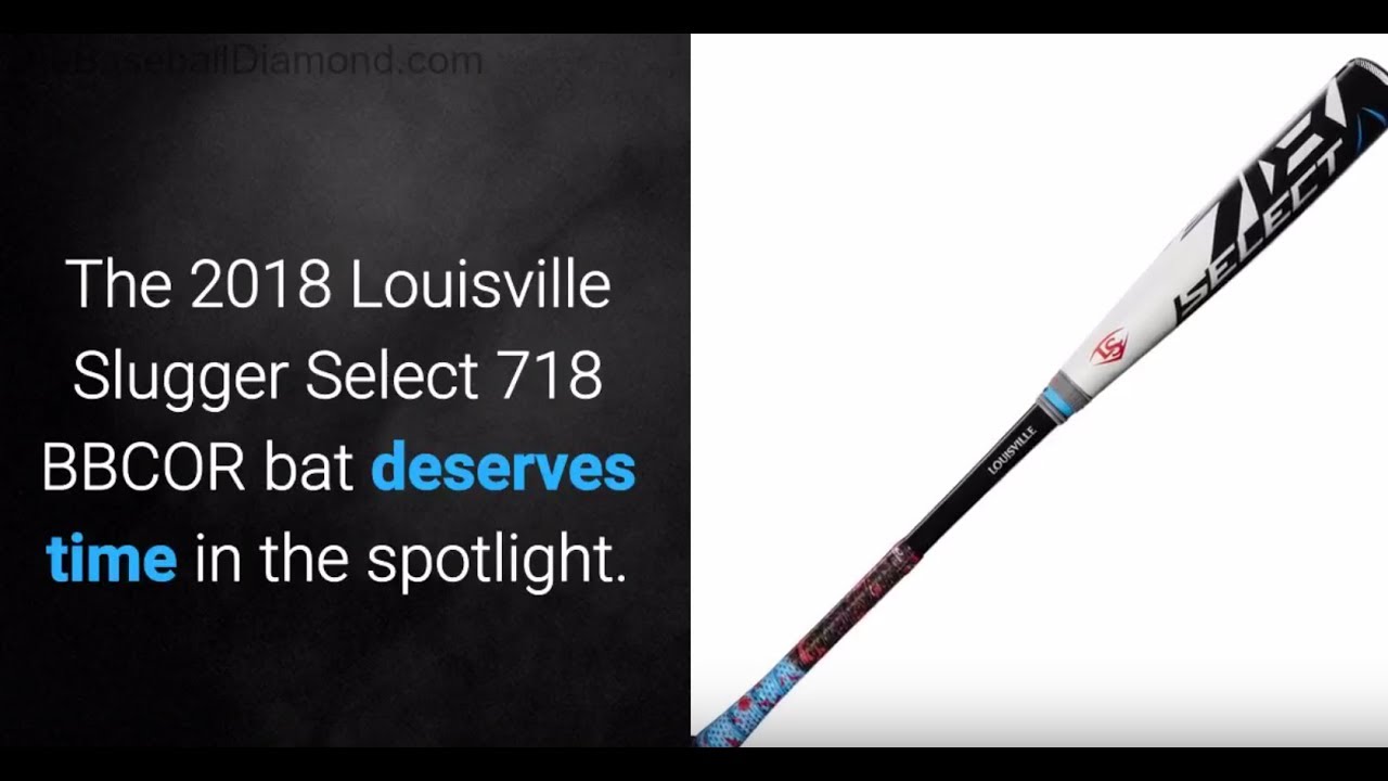 2018 Louisville Slugger Select 718 BBCOR: The Ultimate Power Hitter’s ...