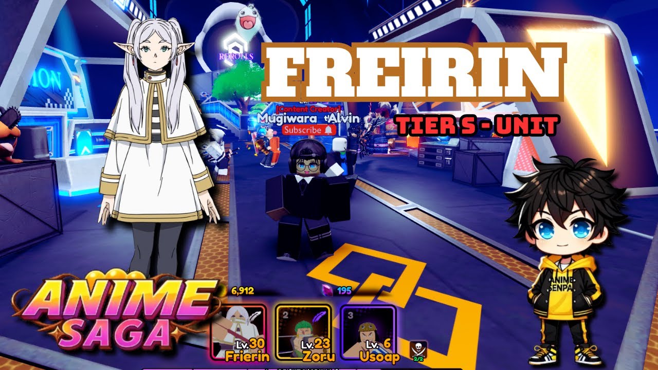 FREIRIN ONE HIT COMBO?! SHOWCASE | ANIME SAGA - YouTube