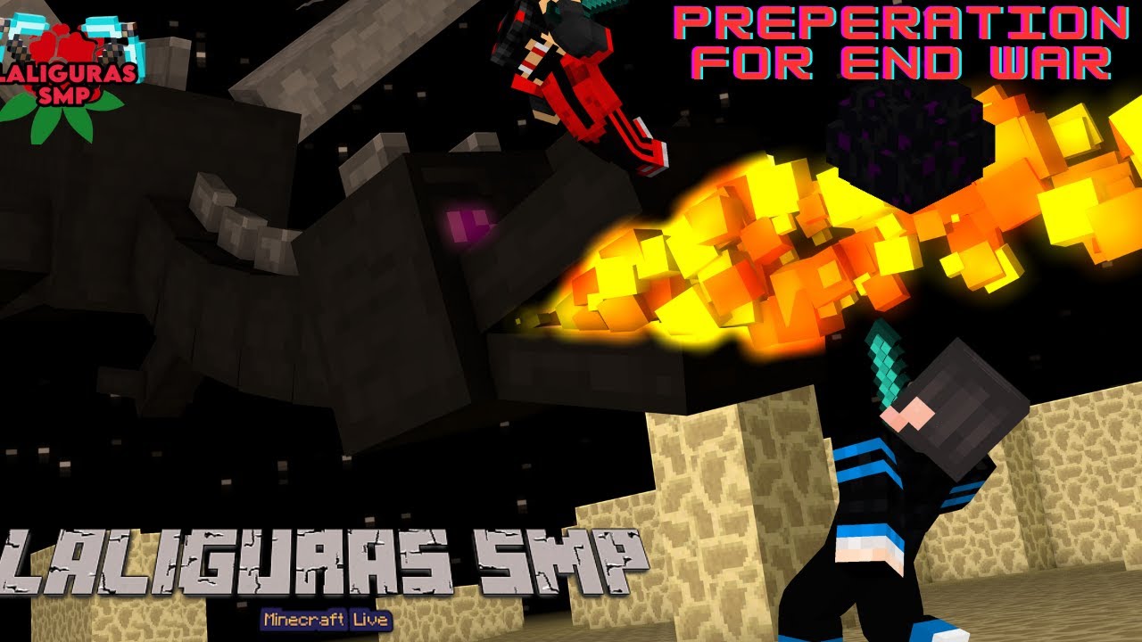 ENDWAR PREPERATION | LALIGURAS SMP | MINECRAFT - YouTube