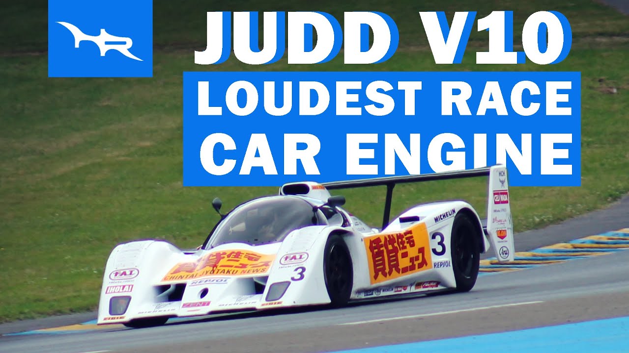 THE LOUDEST RACE CAR EVER! - 1992 Lola T92/10 (Judd V10 Scream) - YouTube