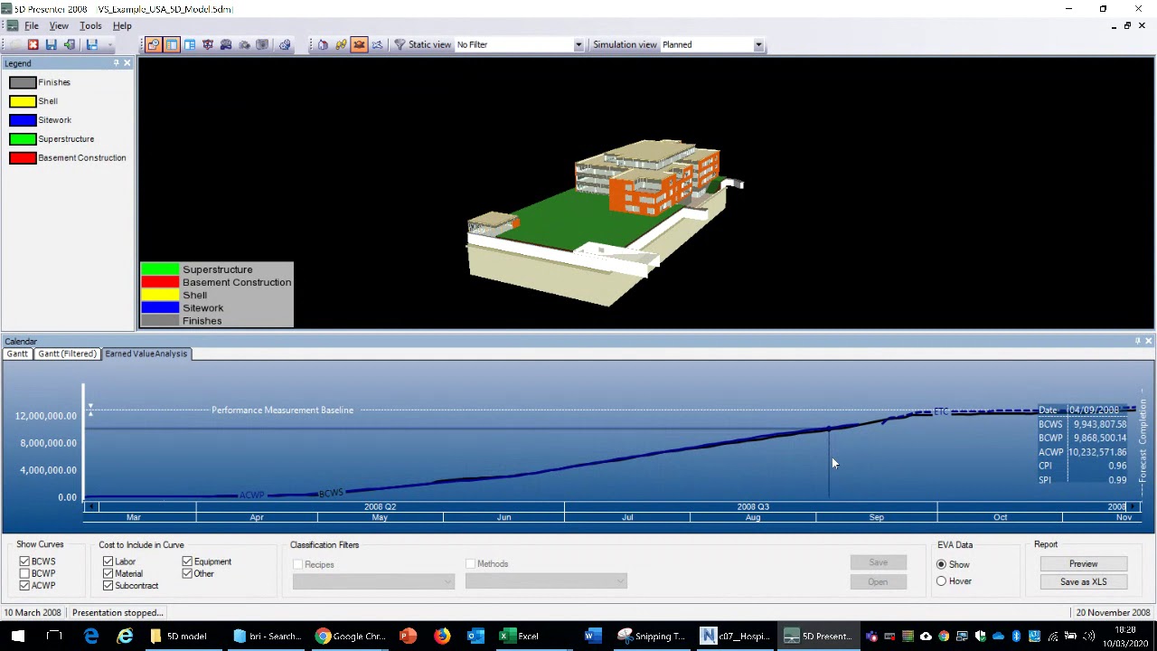 4D BIM Using Navisworks - YouTube