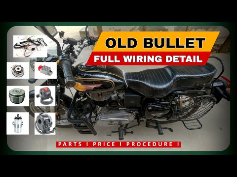 Royal Enfield । Old Model Bullet । Full Wiring Explanation । Price ...