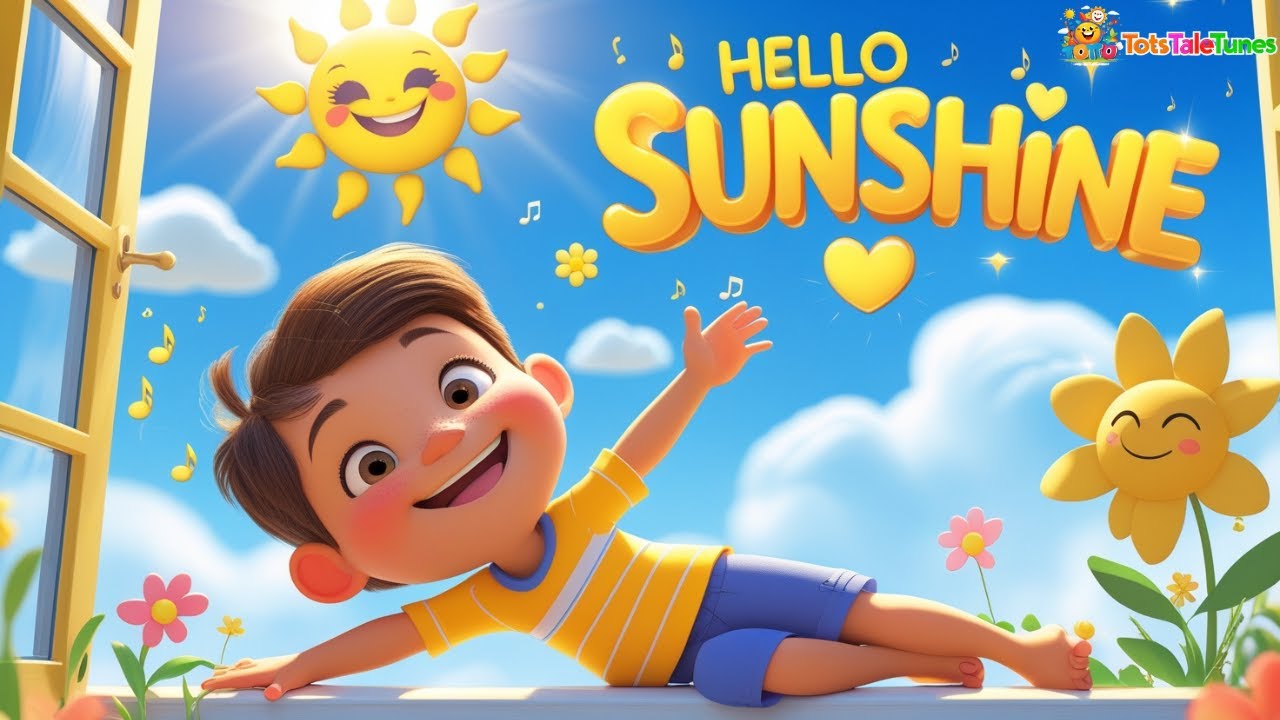 Hello Sunshine ☀️ | Good Morning Song for Kids | Wake Up & Sing ...