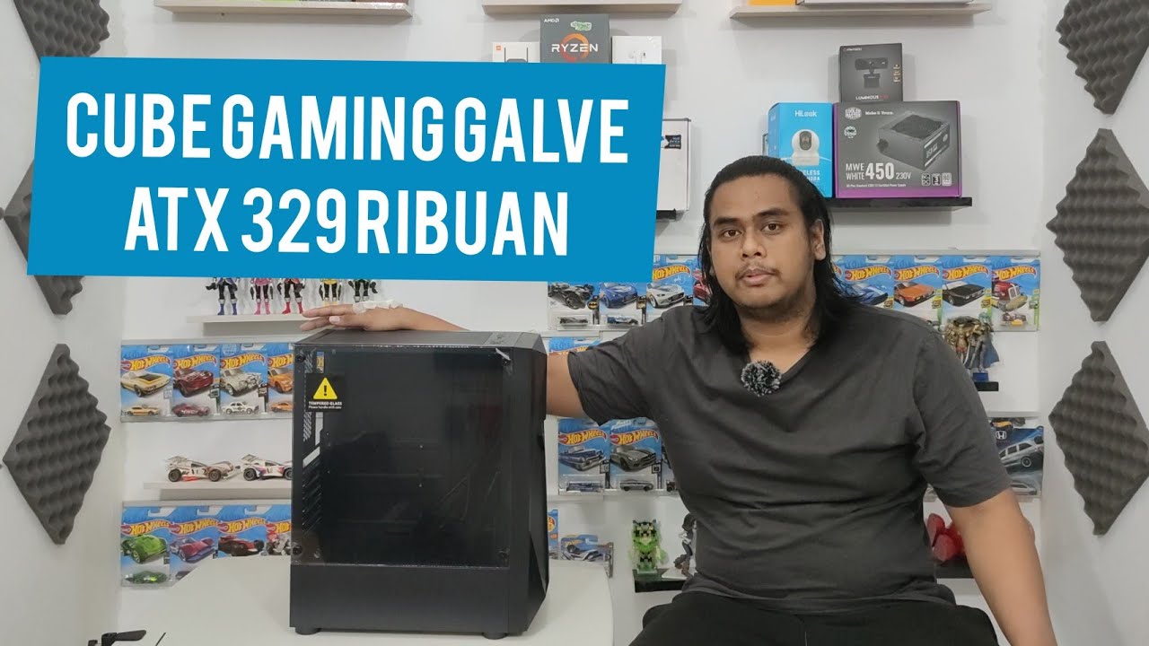 Cube Gaming Galve Black - Unboxing & Review - YouTube