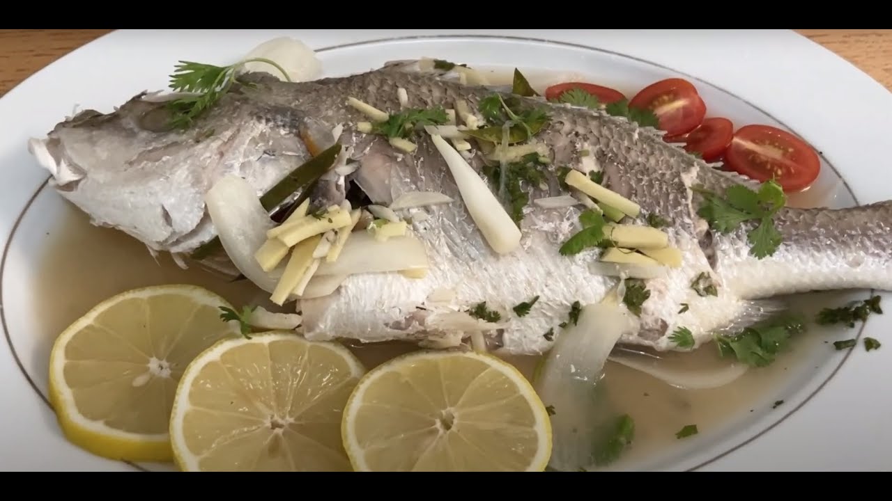 How to make simple steam fish in 10 minutes - Cara masak ikan kakap ...