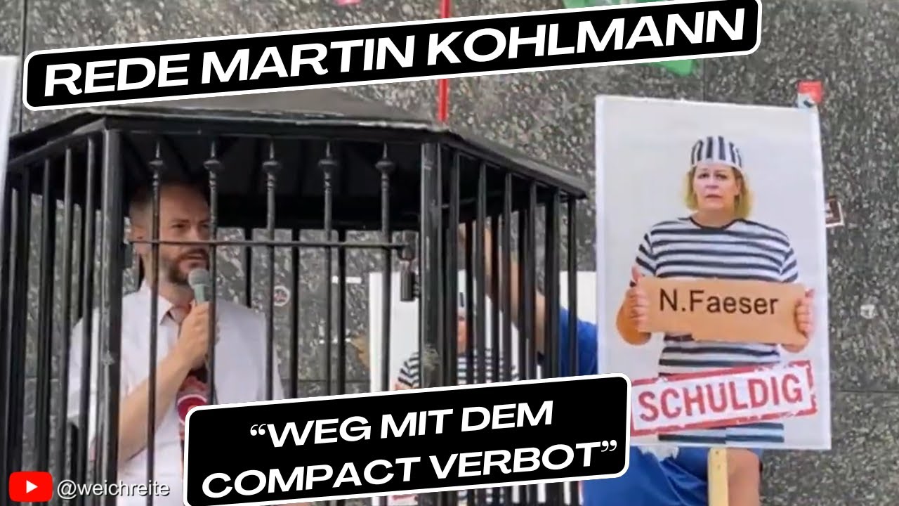 Rede Rechtsanwalt Martin Kohlmann (Freie Sachsen) "Weg mit dem Compact ...
