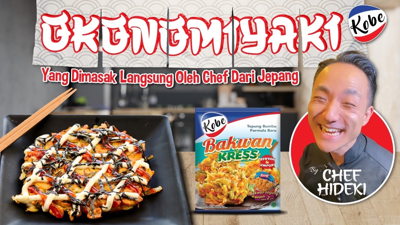 Okonomiyaki Yang Dimasak Langsung Oleh Chef Dari Jepang-Chef Hideki ...