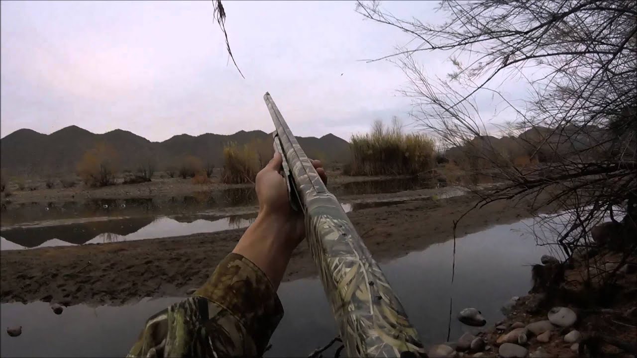 Hunting Ducks Rambo Style - YouTube