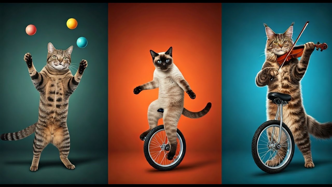 ¡Gatos con TALENTOS Increíbles que te Dejarán con la Boca Abierta ...