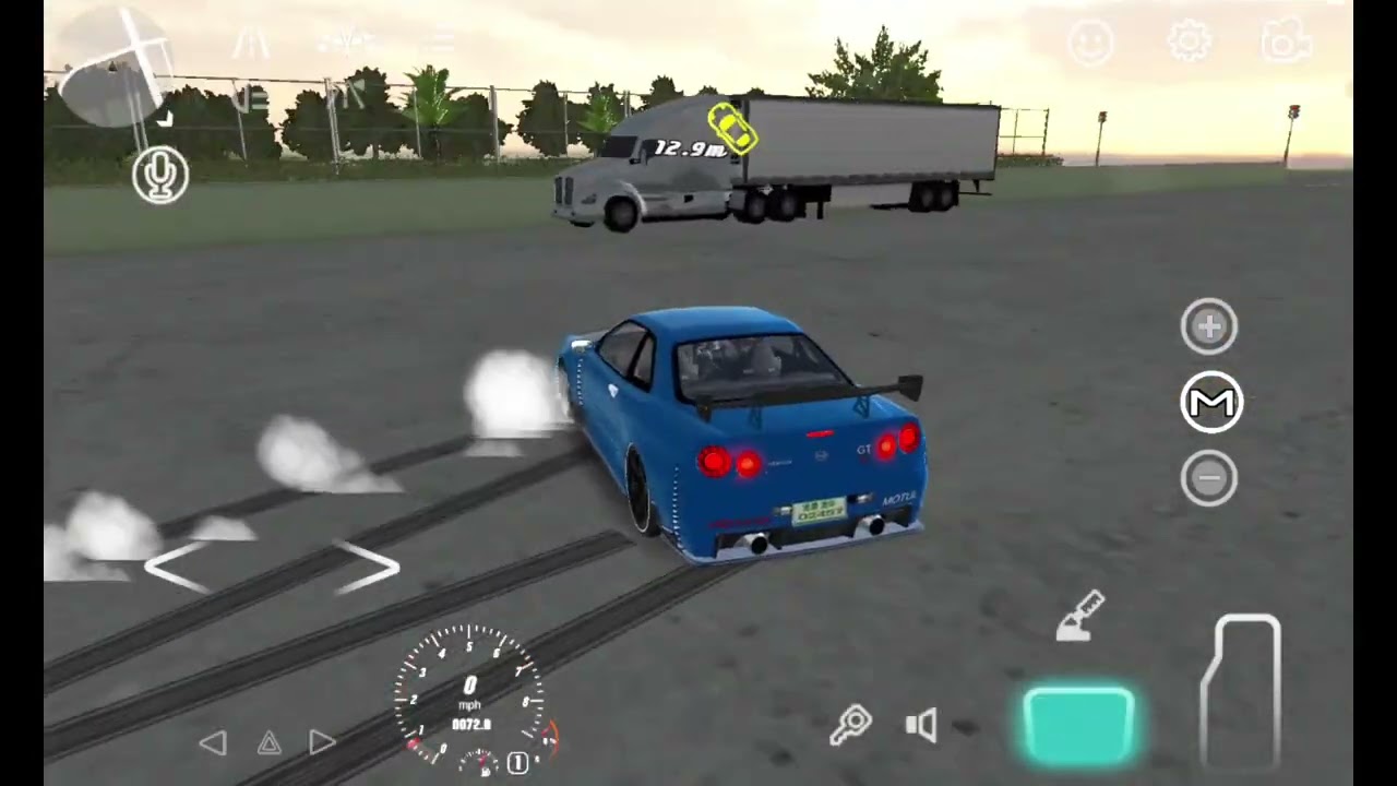 Smooth Skyline R34 Drift Set Up - YouTube