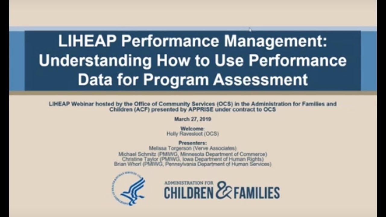 Understanding How To Use LIHEAP Performance Data For Program Assessment understanding-how-to-use-liheap-performance-data-for-program-assessment