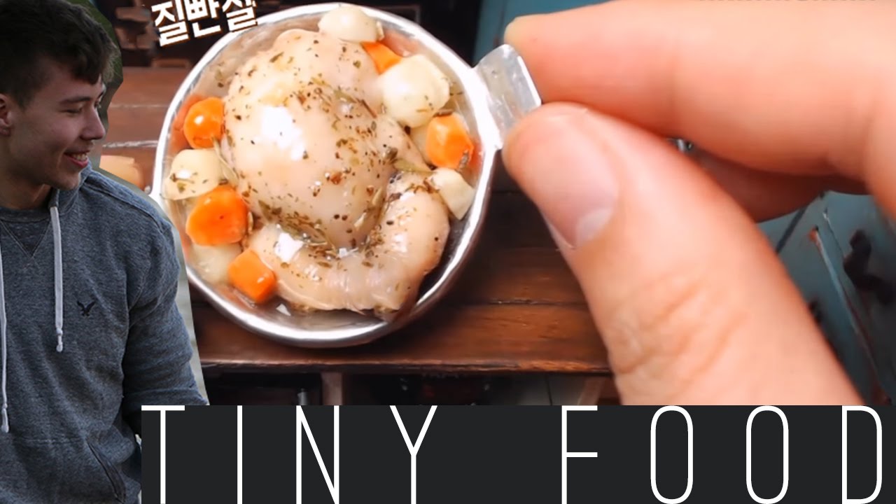 They're Cooking a Mini Turkey! - YouTube