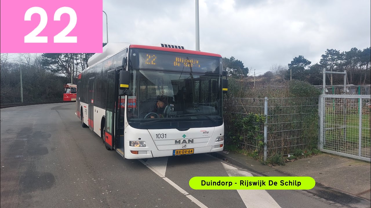 [HTM Den Haag] Trajectfilm Lijn 22 Duindorp - Rijswijk De Schilp | 4K ...