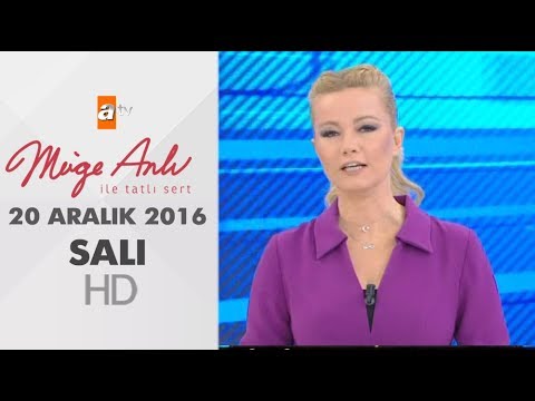 Müge Anlı ile Tatlı Sert 20 Aralık 2016 - 1740. Bölüm - atv