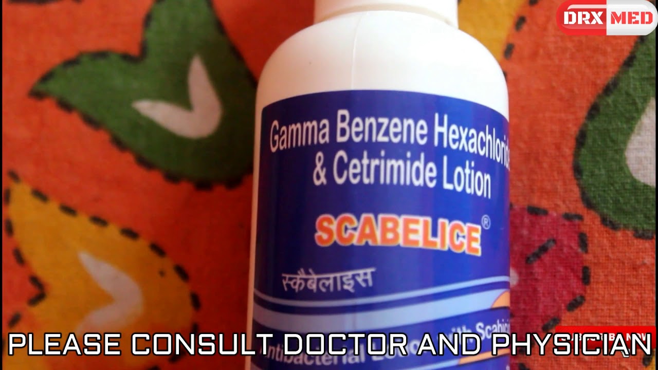 Gamma Benzene Bexachloride and Cetrimide Lotion | Scabelice Lotion ...