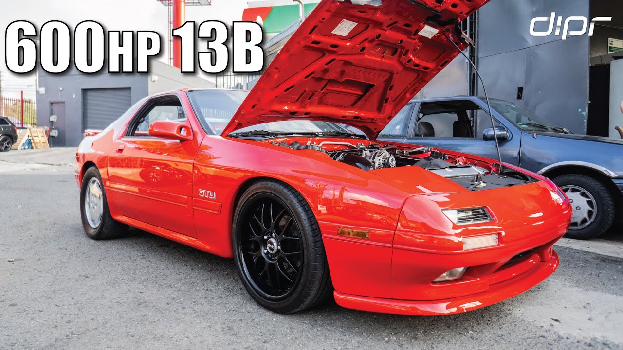 600HP Mazda FC RX-7 "Turbo II" Dyno Session | DIPR Vlogs - YouTube