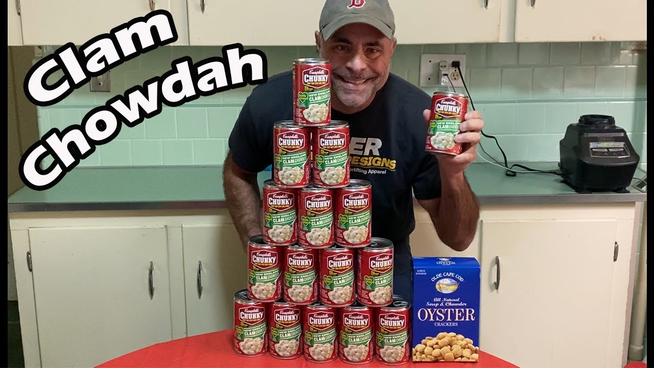 2 Gallons of New England Clam Chowdah - YouTube